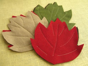 Maple Leaf Coasters – the long thread