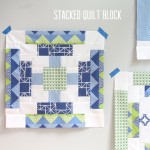 Stacked Quilt Block – the long thread